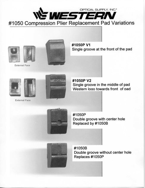 Replacement Parts #1010 – #1050 – Western Optical Supply, Inc.