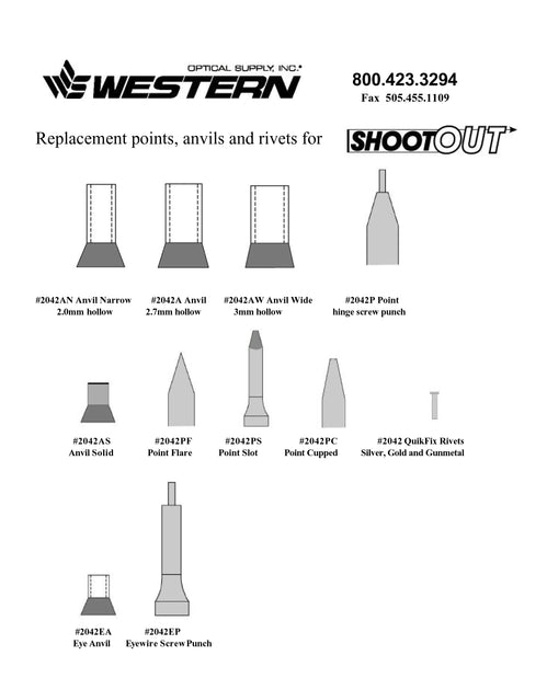 Replacement Parts – Western Optical Supply, Inc.