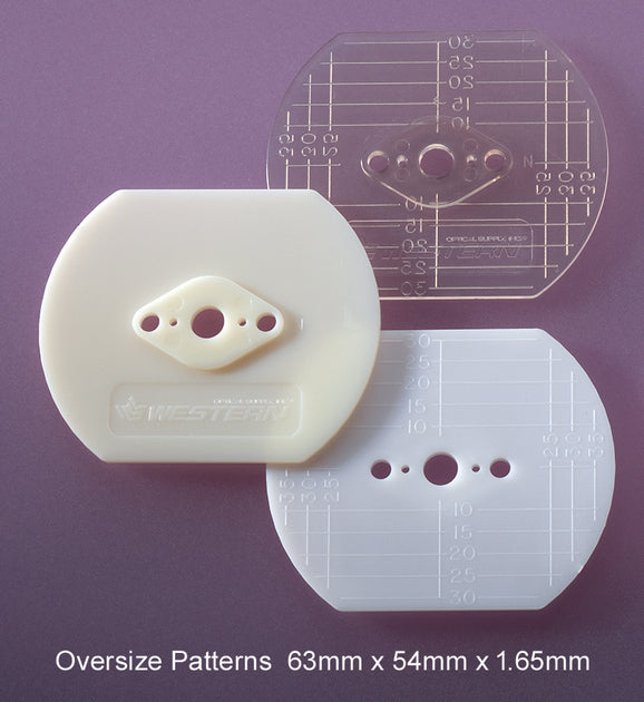 White Pattern Blanks #4004 – #4006 – Western Optical Supply, Inc.